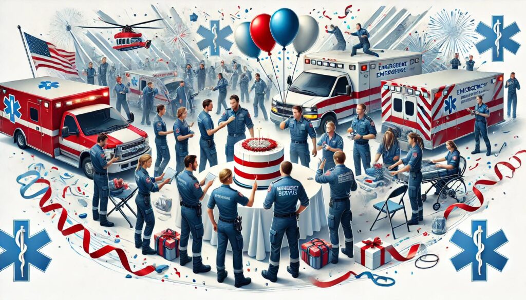 When is National EMS Week?